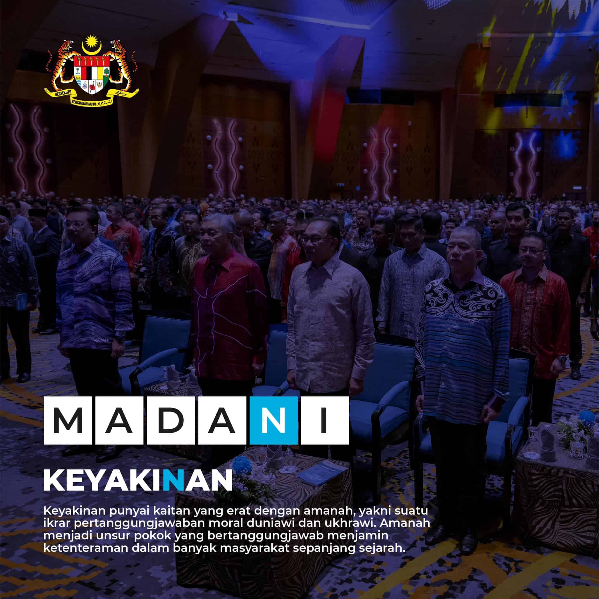 Malaysia Madani : Logo, 6 Rukun, Maksud, Konsep & Lagu Rasmi