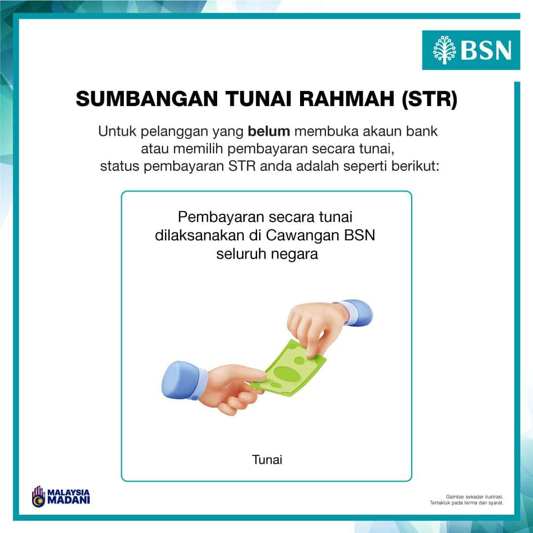 Notis Bayaran STR Di Seluruh Cawangan BSN (Fasa 4)