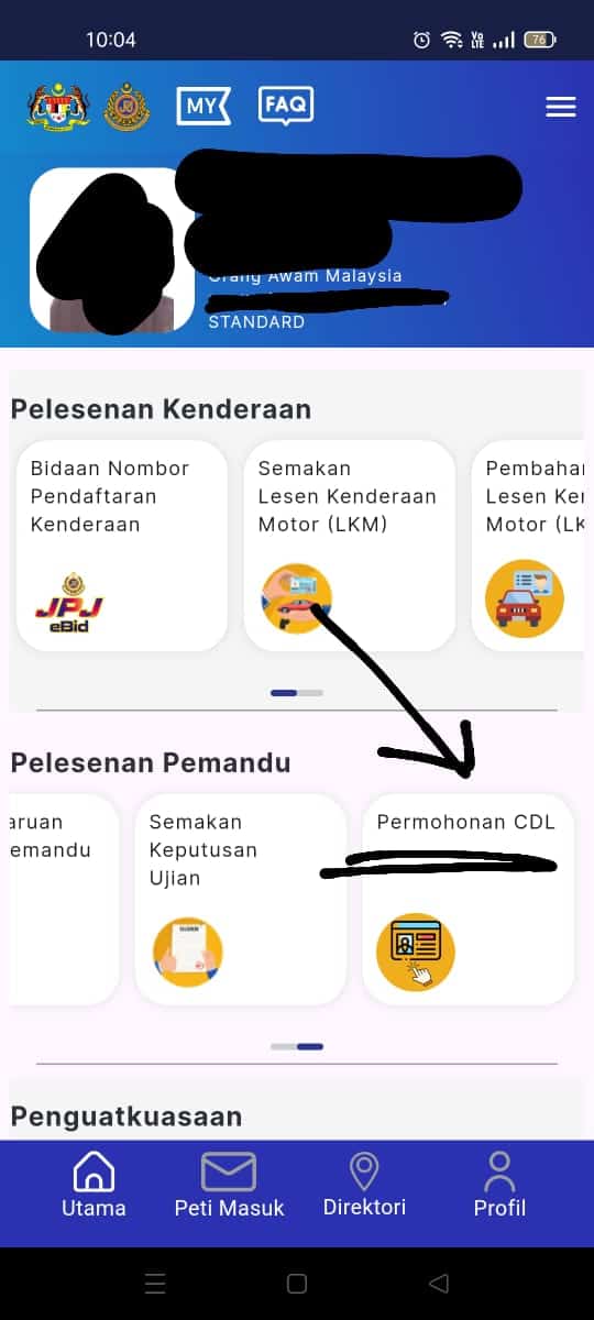 MyJPJ: Cara Tukar Lesen P Ke Lesen Penuh (CDL) Online JPJ
