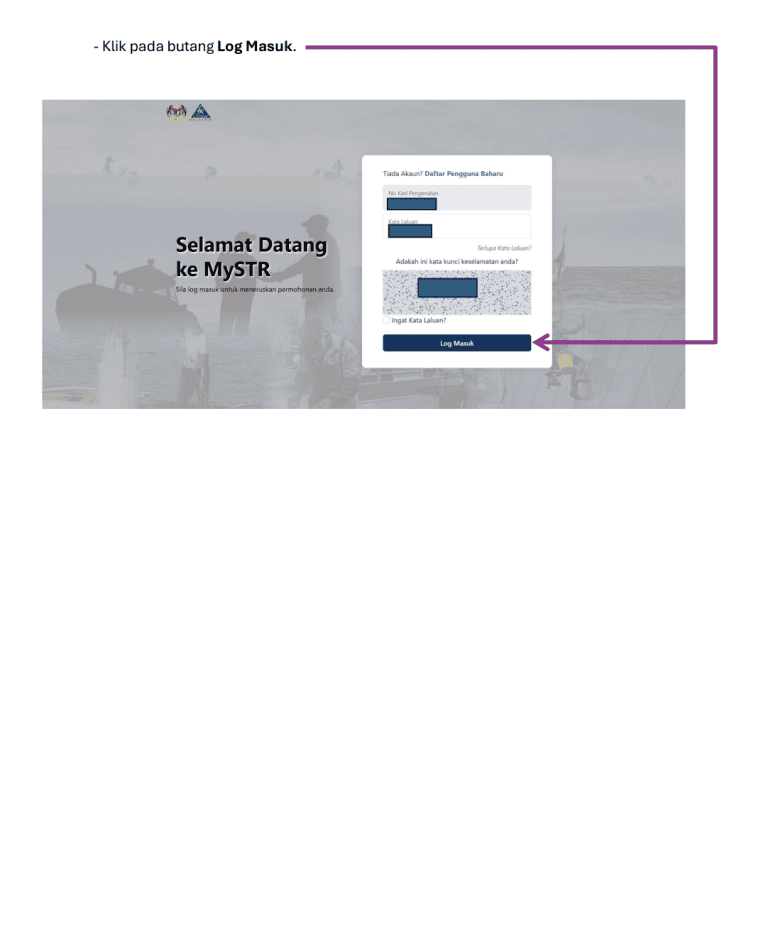 MySTR - Semakan Status STR 2025/2026, Daftar, Login