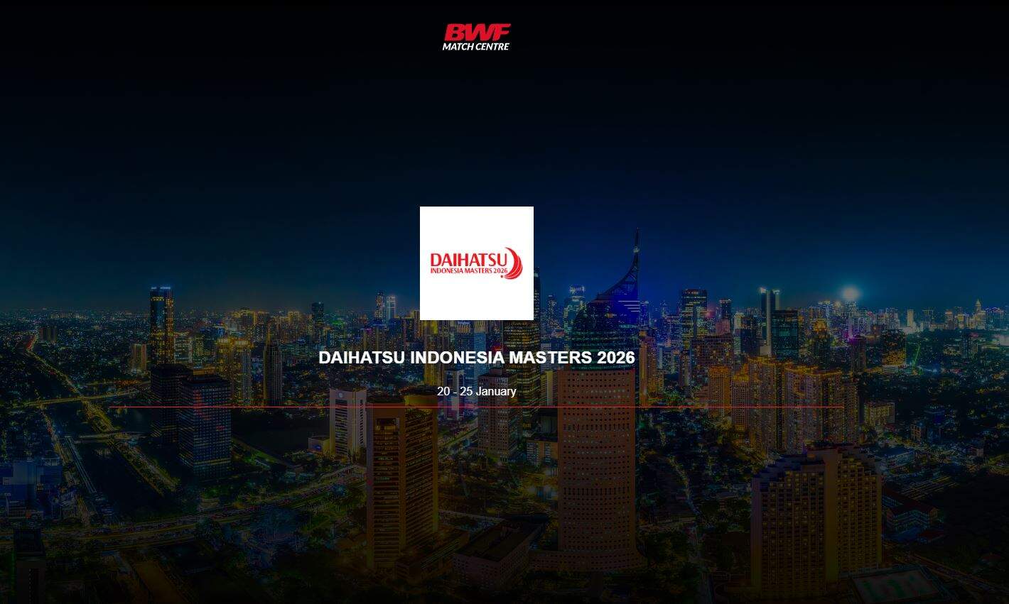 Indonesia Masters 2026 Badminton [LIVE Final] Malaysia